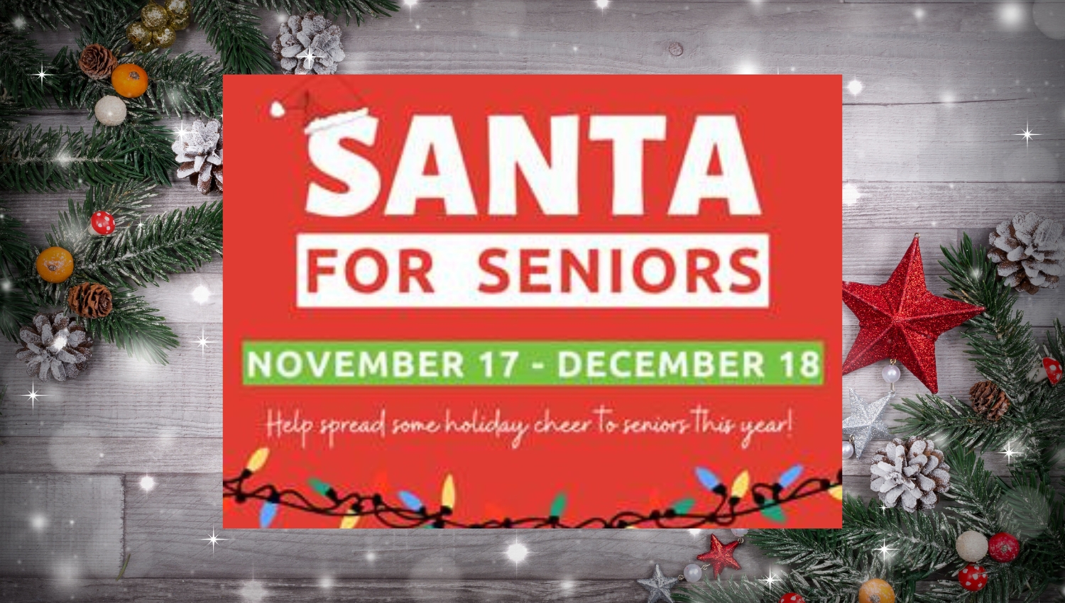 Santa For Seniors | Arts & Recreation | 705 Black Fly