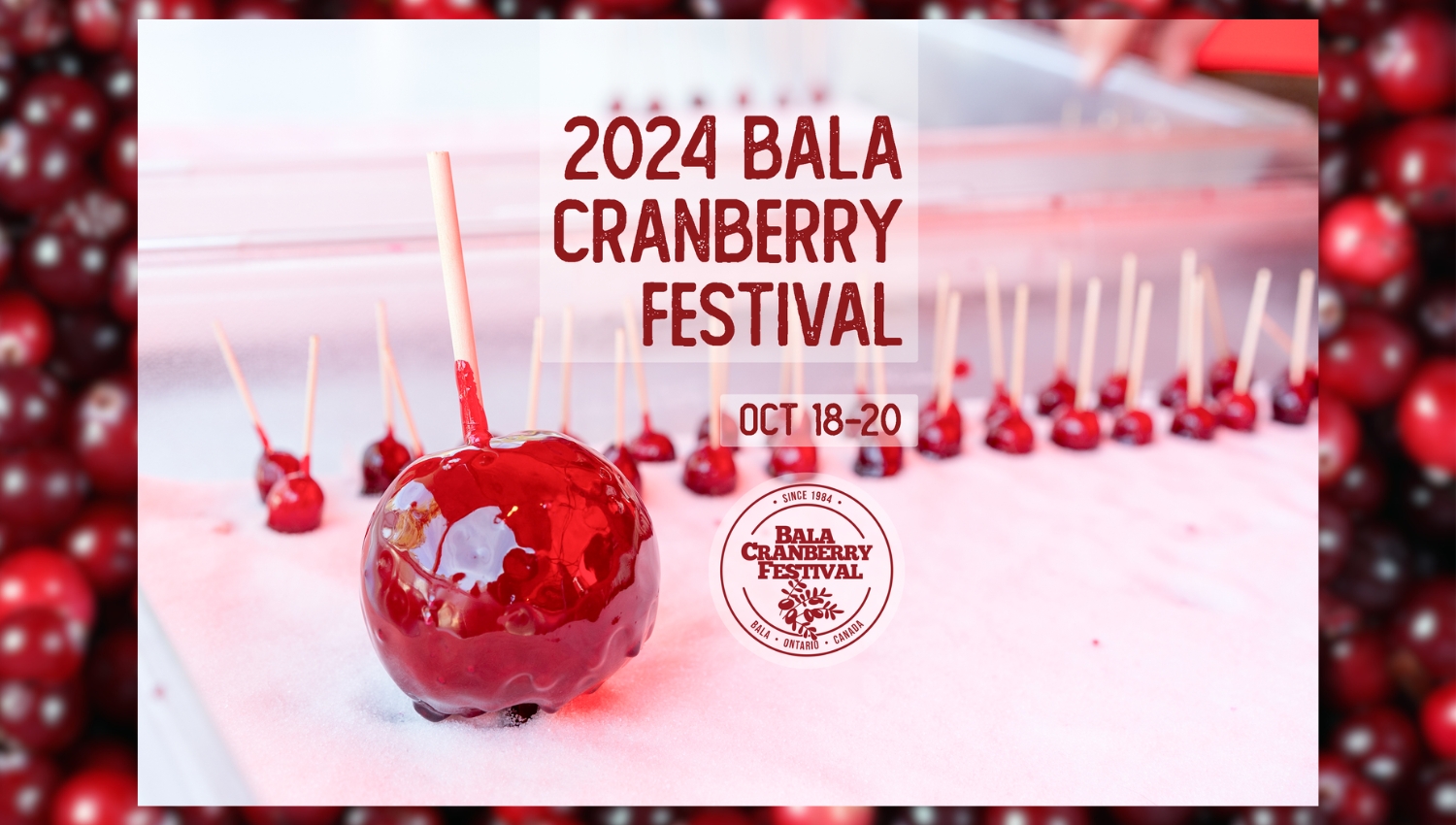 Cranberry Festival Hits Bala This Weekend | Featured | 705Blackfly